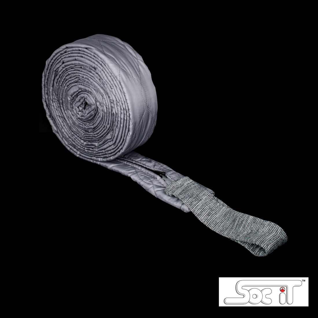 BI672CG Socit 30ft Charcoal Grey Hybrid Flexible Conduit Sleeve with ...