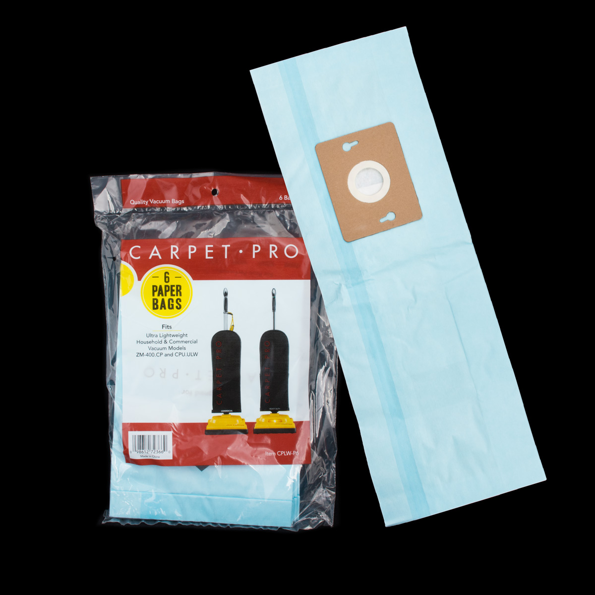 Carpet Pro XS383 Original Paper Vacuum Dust Bags - Alberta Vacuum Experts